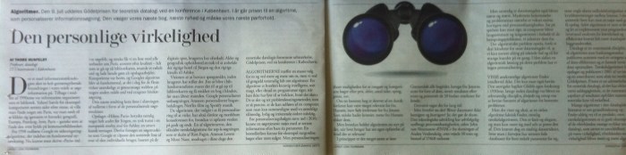 Den personlige virkelighed | Thore Husfeldt