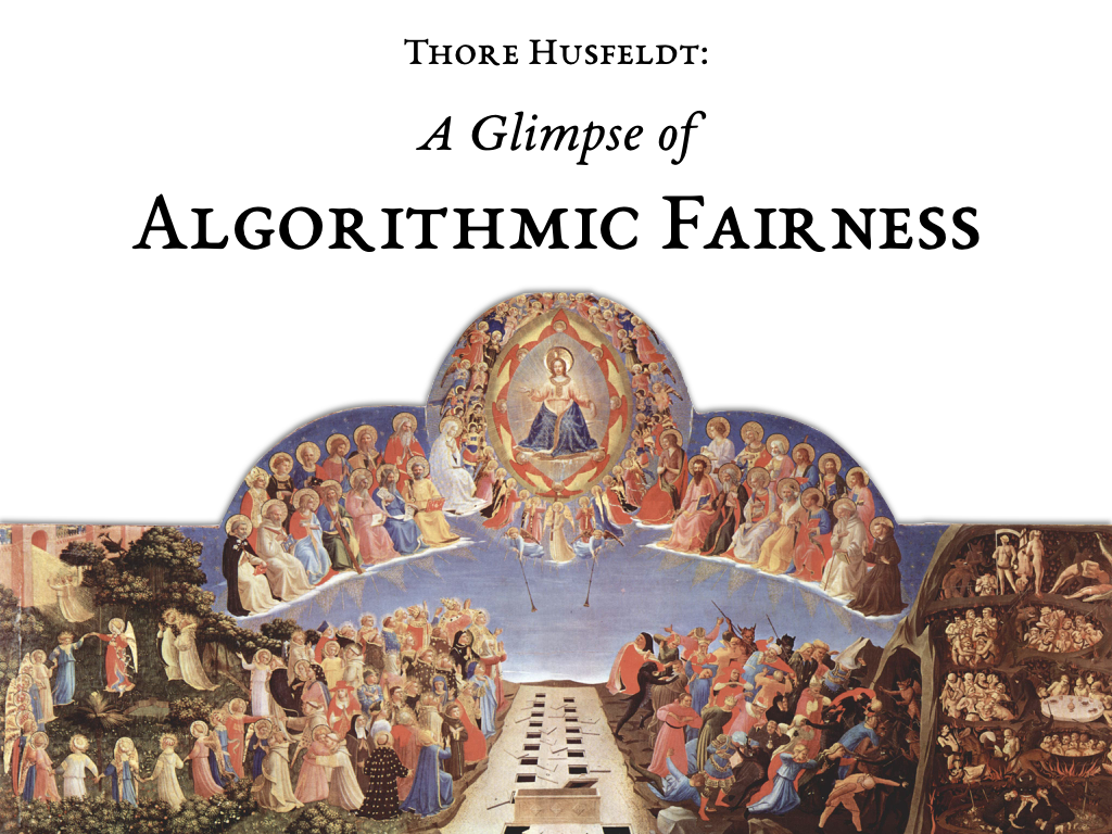 A Glimpse of Algorithmic Fairness | Thore Husfeldt
